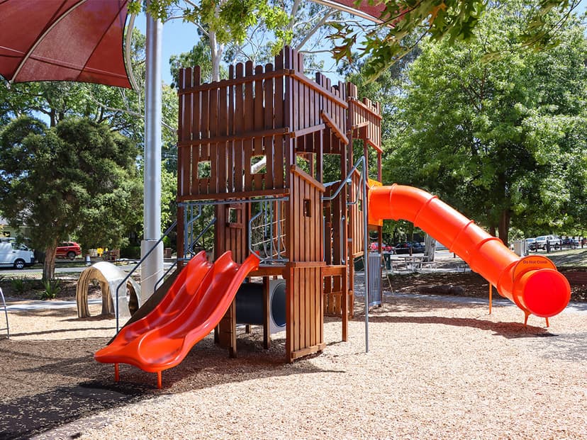Highfield Park Playground Project Victoria | Adventure+