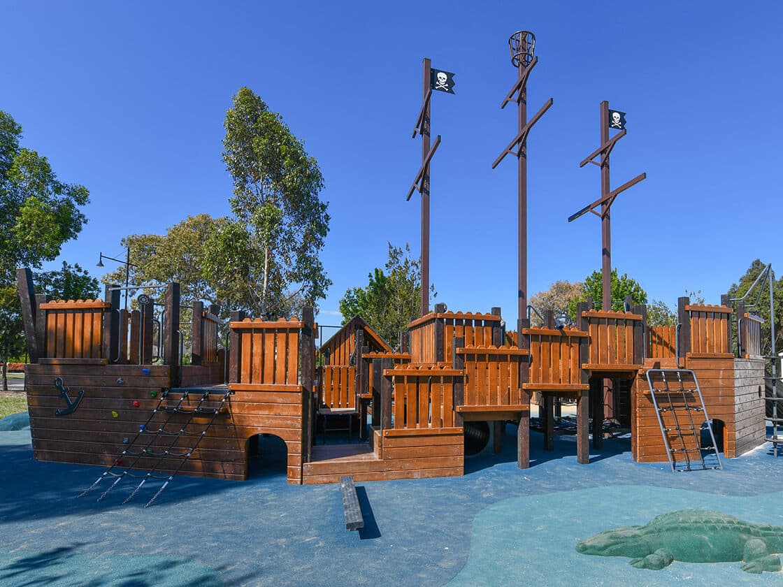 Mernda Primary School Pirate Ship Playground Project | adventure+