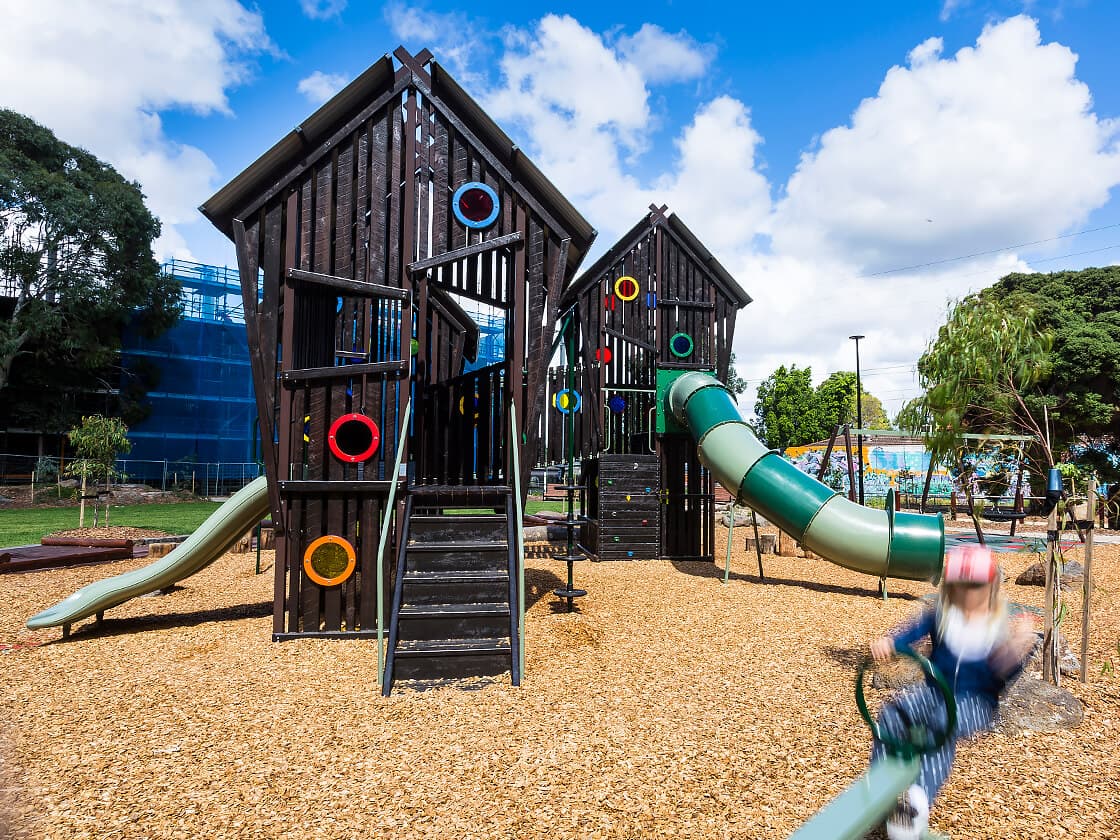 Bulleke-Bek Park Playground (West Street Park) | adventure+