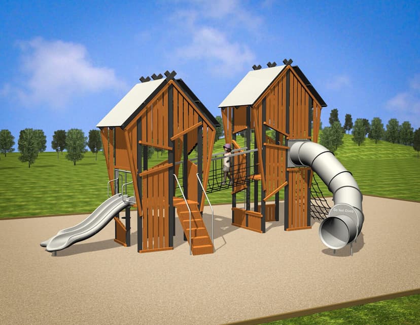 Freedom Park Rural Theme Playground - adventure+