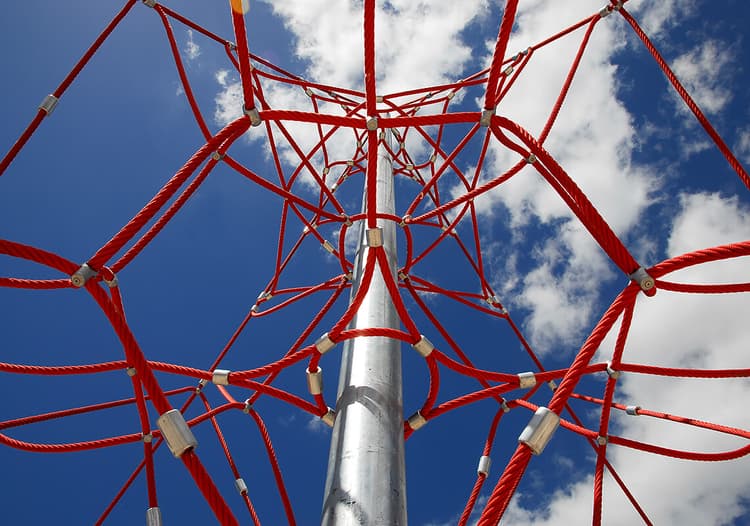 S3050N 3.0m Lunar Net Centre Mast Structure | adventure+