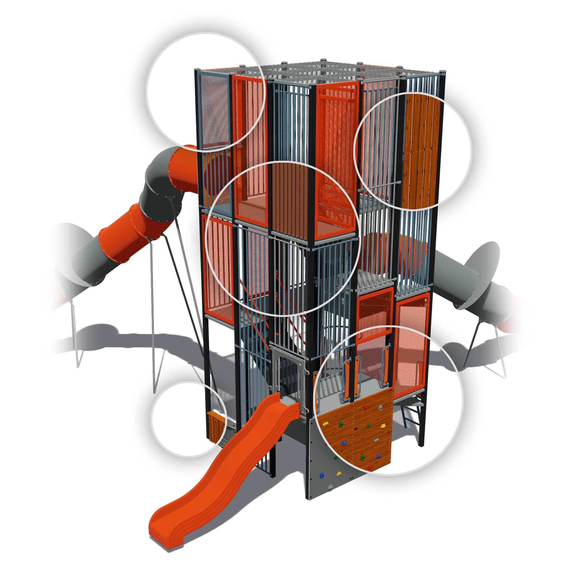 S9999U Copperfield Tower Play Unit | adventure+
